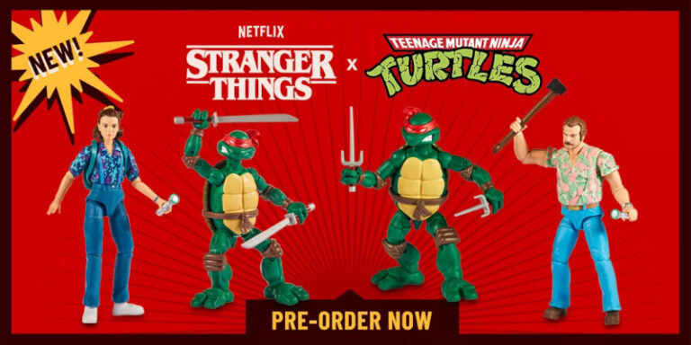 Teenage Mutant Ninja Turtles X Stranger Things – comix galore